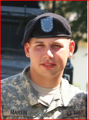 Private Adam Russell Martin, Fort Benning, Columbus, GA, 11/02/07 ...